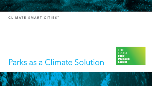 Parks as a Climate Solution - Smart Cities Report - Green Flag Award