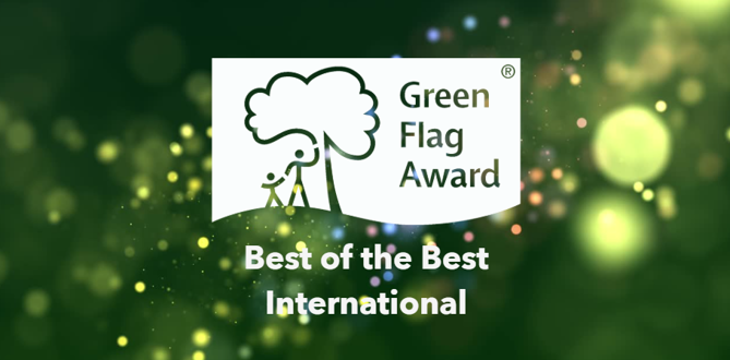 Green Flag Award International Best of the Best awards 2025-26 - Green ...